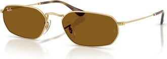 Ray-Ban Femme, Accessoires, Jaune, Taille: 54 MM Rb3947 Lunettes de soleil