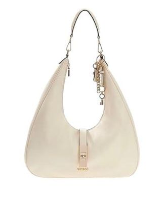 Guess Sac Hobo Brooke blanc Taille du sac: Grand