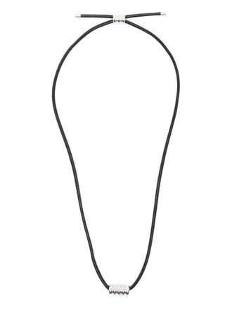 D&eacute;hanche Hollyhock Kordelhalskette - Silber