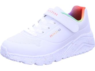 Skechers Unisex Kinder Uno Lite Sneaker, Weiß, 36 EU