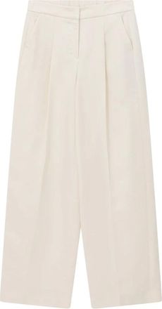 Luisa Cerano Femme, Pantalons, Beige, Taille: 42 FR Wide Pantalons