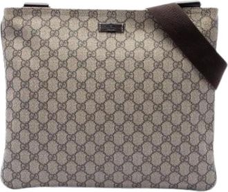 Gucci Sac bandouli&egrave;re Pre-owned - Femme - Pre-owned - Beige - Taille: ONE Size