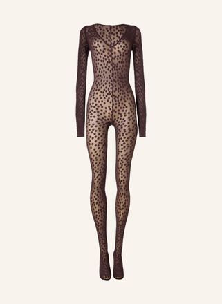 Wolford Wolford Catsuit Sweet Dots Catsuit lila
