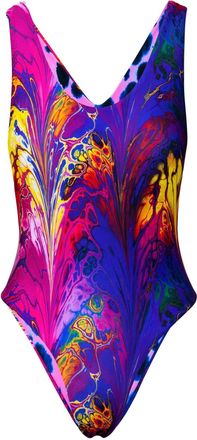 Kalaia Badeanzug Racer Back Reversible Swimsuit
