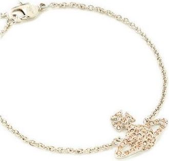 Vivienne Westwood Bracelet cha&icirc;ne &agrave; cristaux