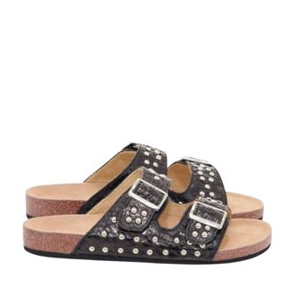 CLARIS VIROT Femme, Chaussures, Noir, Taille: 37 EU Sandales Odette