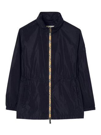 Burberry Parka - Bleu Fonc&eacute;