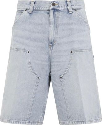 Carhartt Work in Progress Homme, Shorts, Bleu, Taille: XL Double Knee Short