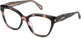 Just Cavalli Femme, Accessoires, Brun, Taille: 54 MM Vjc157 Optical Frame