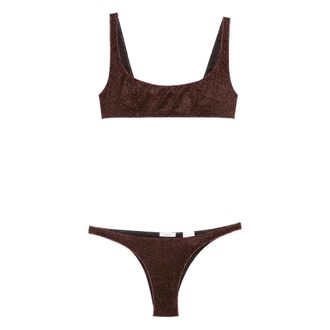Os&eacute;ree Lumi&egrave;re Bikini - - Swimwear - Damen - Braun - M