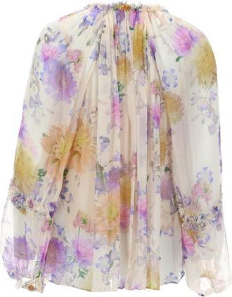 Zimmermann Luna Blouse - Multicolor