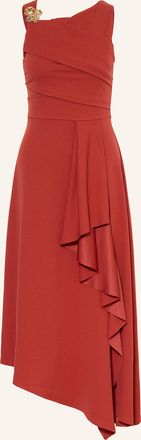 Lipsy Cocktailkleid Mit Volants braun