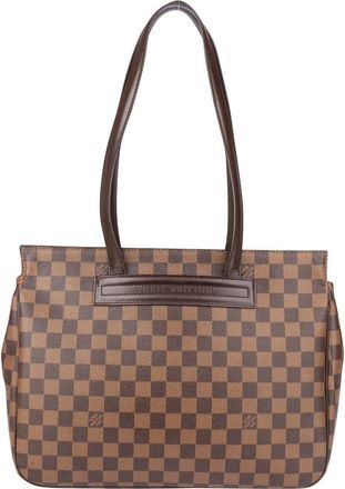 Louis Vuitton Crossbody Bags - Louis Vuitton Damier Ebene Monogram Parioli PM Sho - Gr. unisize - in Braun - für Damen