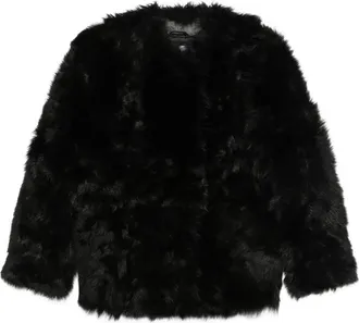 Soft Goat Shearling Coat