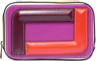 Lancel sac &agrave; bandouli&egrave;re Angele Cuir - Violet