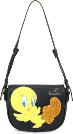 Braccialini Femme, Sacs, Noir, Taille: ONE Size Shape LT Shoulder Bag