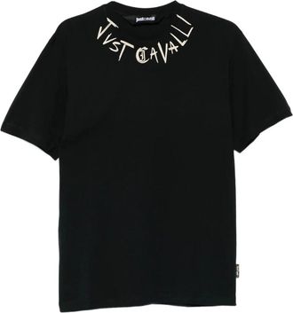 Just Cavalli Homme, Tops, Noir, Taille: S T-Chemises