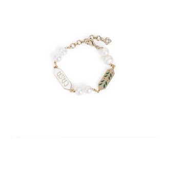Casablanca Homme, Accessoires, Multicolore, Taille: ONE Size Laurel Pearl Bracelet