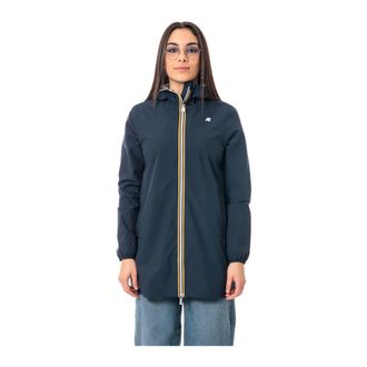 K-Way Femme, Vestes, Bleu, Taille: 44 FR Giubbotto Sophie Stretch Poly Jersey
