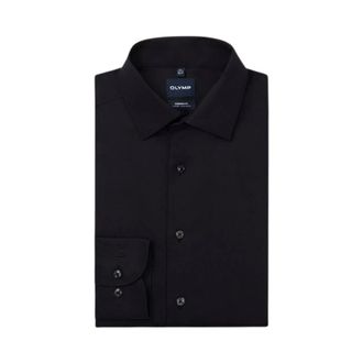 Olymp Freizeithemden - - Shirts - Herren - Schwarzk - S