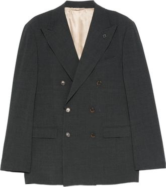 Outfit Italy costume à veste à boutonnière croisée - Gris