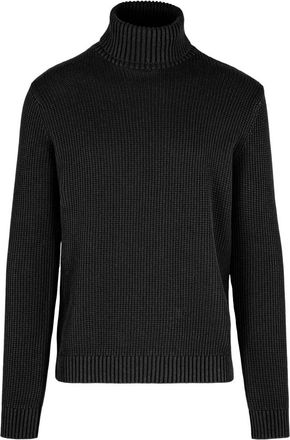 Bomboogie Homme, Pulls, Noir, Taille: 3XL Pull &agrave; col roul&eacute; en m&eacute;lange de coton