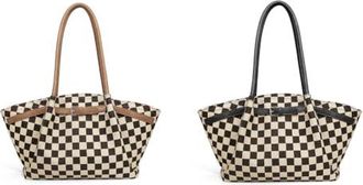 Generic Sac Hobo en toile pour femmes, capacit&eacute; sous les bras avec boucle de ceinture, poign&eacute;e sup&eacute;rieure pour voyages et quotidien