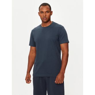 Calvin Klein Jeans T-Shirt Institutional J30J326402 Blau Regular Fit