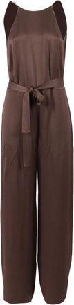 PESERICO Femme, Combinaisons et Ensembles, Brun, Taille: 42 FR Combinaison Dos Nu