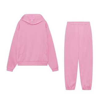 Generic Ensemble de v&ecirc;tements de d&eacute;tente pour femme - Imprim&eacute; de No&euml;l mignon - Ensemble ample &agrave; manches longues - Ensemble deux pi&egrave;ces pour femme - Ensemble d