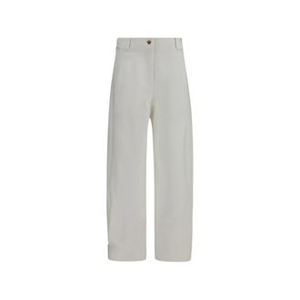 Max Mara Adorni Hose - - Trousers - Damen - Wei&szlig; - S