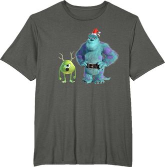 Pixar Disney PIXAR Monsters, Inc. Mike and Sulley Holiday T-Shirt