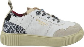 Crickit Low-Top Sneaker - Sneaker OAKLI - Gr. 38 (EU) - in Wei&szlig; - f&uuml;r Damen