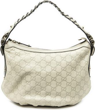 Gucci Crossbody Bags - Small Pelham Zip Hobo - Gr. unisize - in Wei&szlig; - f&uuml;r Damen