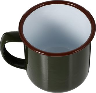 TOPBATHY Kaffeebecher 1PCS Emaille Camping Becher Bunt Metall Camping- Becher mit Kleinen Klassischer Look Tee Tasse Wassertrink- Trinkbecher für Heimnutzung//