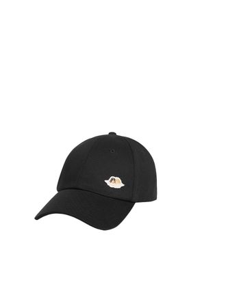 Fiorucci Womens Baseball Cap With Angels Patch Black Cotton Hat