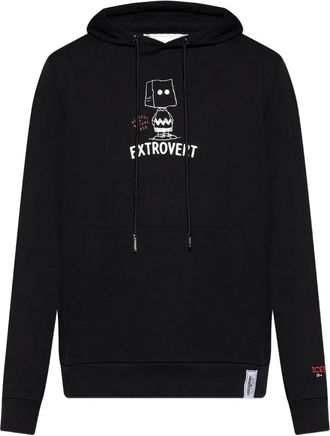 Iceberg hoodie à imprimé graphique - Noir