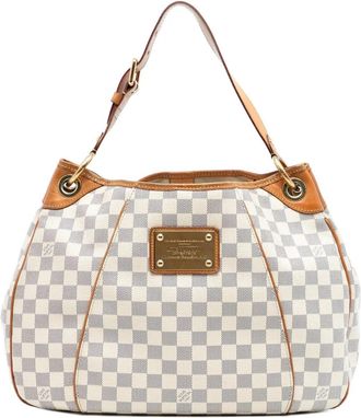 Louis Vuitton Hobo Bags - Damier Azur Galliera PM - Gr. unisize - in Weiß - für Damen