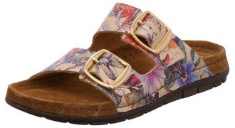 Rohde RODIGO-D Damen, Frauen, Pantoletten, Slipper,Slides,Sandalen,Sommerschuhe,Freizeitschuhe,schluepfschuhe,Slides,Slip-ons,Gold,37 EU