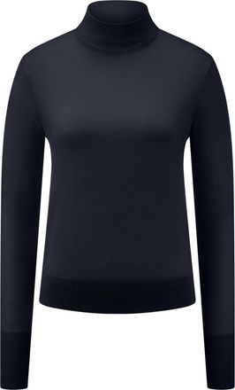 Peter Hahn Rundhals-Pullover Peter Hahn blau