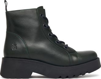 FLY London Schn&uuml;rschuhe Fly London Metzfly P144788011 Dunkelgr&uuml;n