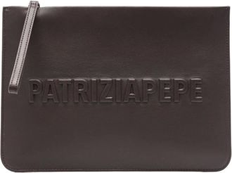 Patrizia Pepe Femme, Sacs, Brun, Taille: ONE Size Clutch