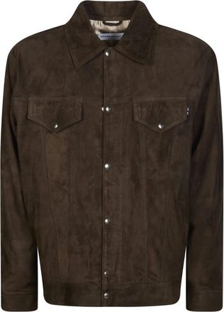 Department Five Department Five, Homme, Vestes, Brun, Taille: L Giubbotto Scamosciato