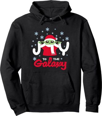 Star Wars Weihnachten Star Wars The Mandalorian Joy To The Galaxy Pullover Hoodie