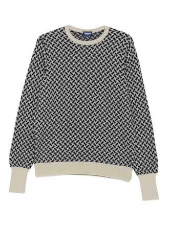 Drumohr Pull Col Rond - Vert