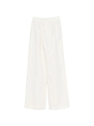 Eleventy Womens Elasticated-Waistband Trousers Ss26 W