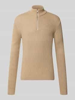Jack & Jones Strickpullover mit Troyer-Kragen Modell PANNEL