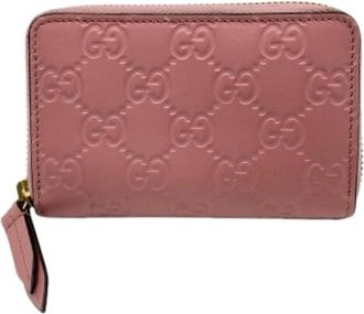 Gucci Porte-monnaie Pre-owned - Femme - Pre-owned - Rose - Taille: ONE Size