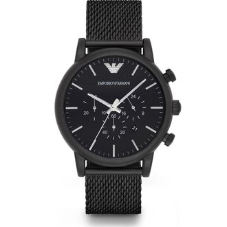 Emporio Armani Horloge AR1968 Black