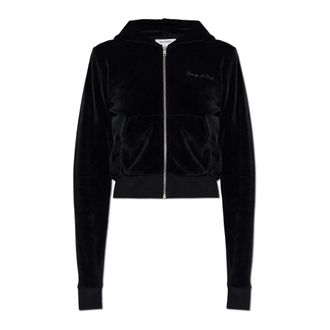 Sporty & Rich Femme, Sweatshirts et sweats &agrave; capuche, Noir, Taille: 42 FR Zip-throughs